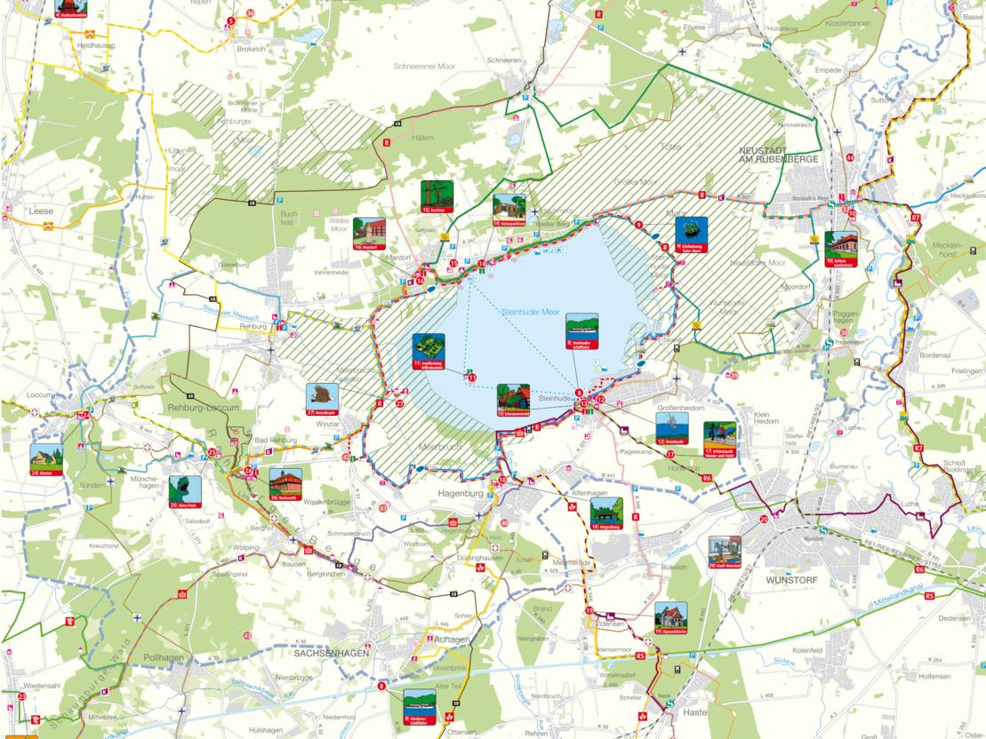 Erlebniskarte | Downloads Naturpark | Naturpark Steinhuder Meer | Media ...