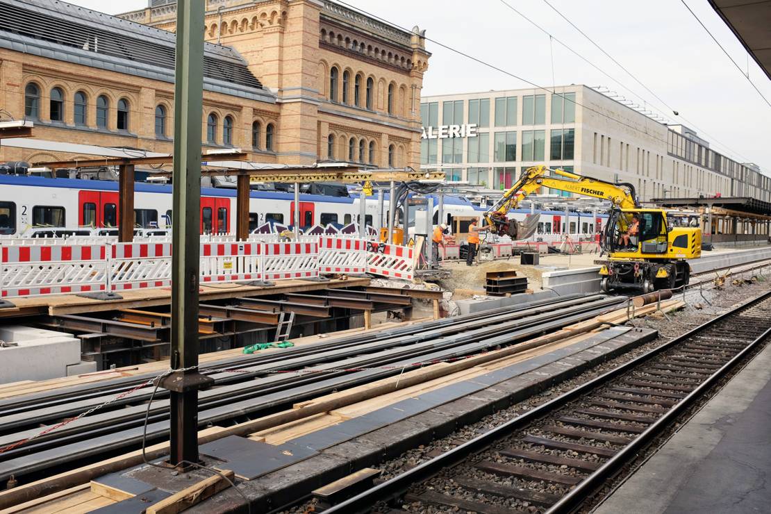 Der Hauptbahnhof in Hannover wird zum XXL-Projekt für den Deutschlandtakt