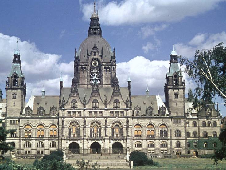 Neues Rathaus vor 1939 | 100 Jahre Neues Rathaus | Bilder HMH ...
