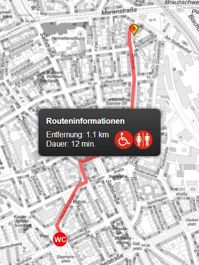 WC-Route | Grafiken | Stadtentwässerung | Abwasser | Umwelt ...