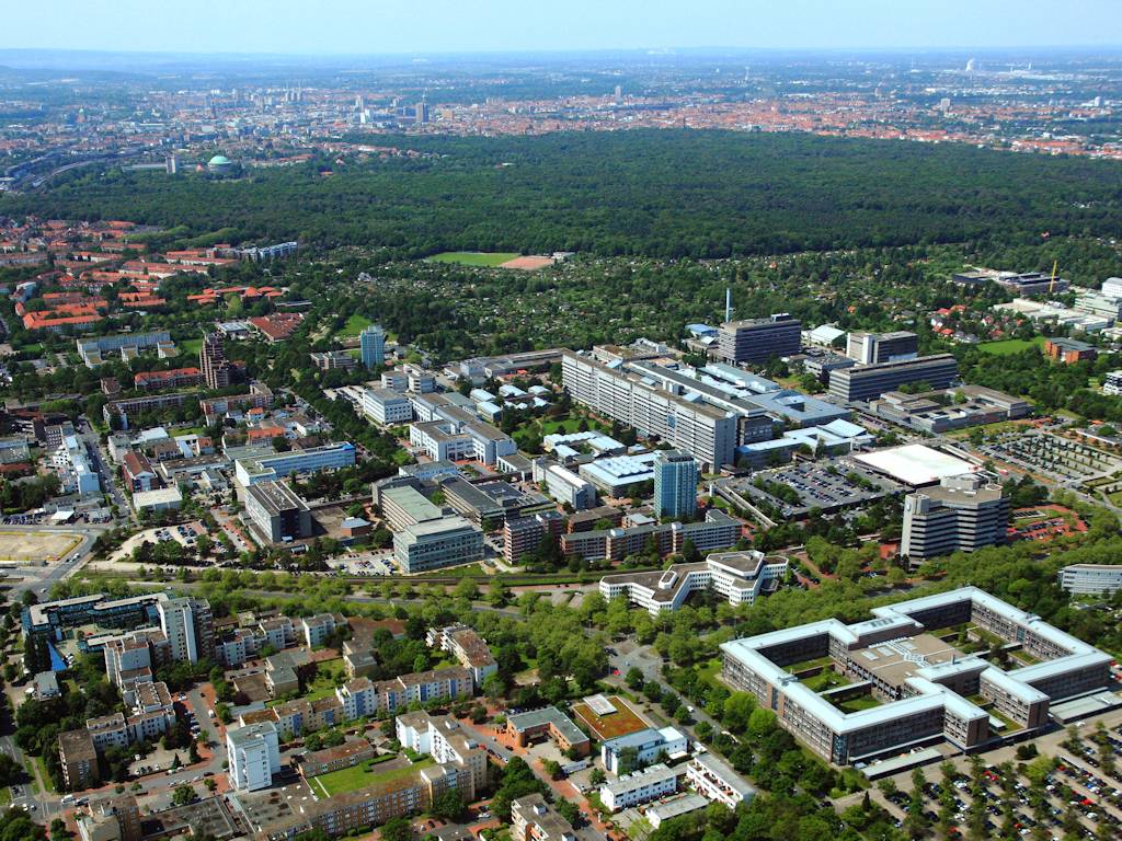 Medizinische Hochschule Hannover Luftaufnahme