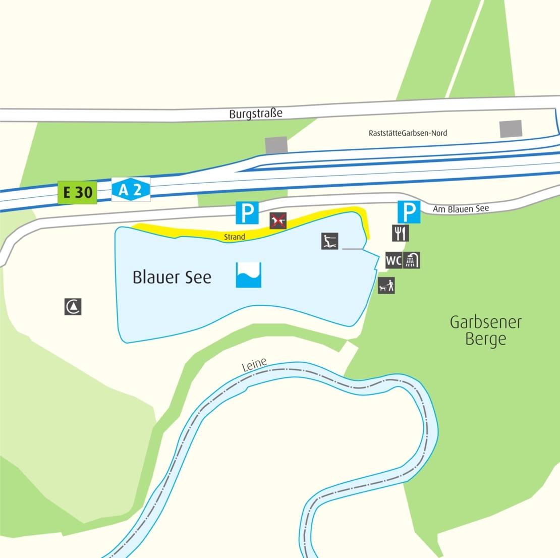 Strandbad Blauer See | Badeseen | Schwimmen | Sport | Freizeit & Sport ...