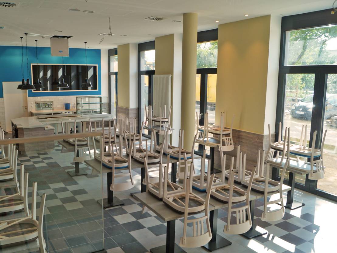 Cafeteria | Blick in die neue Volkshochschule | Galerie | 01 DATA (Neu ...