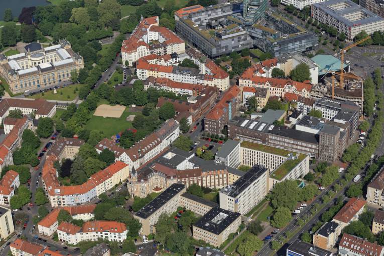 Regionshaus - Luftbild inkl Umgebung