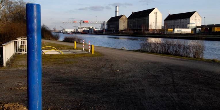 Mittellandkanal – Nordhafen | Wasserzeichen | Grüner Ring | Radfahren ...
