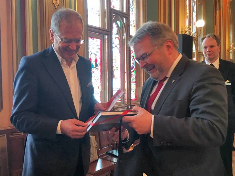 Empfang beim stellv. OB Rigas | Juli | 2017 | Meldungen ...