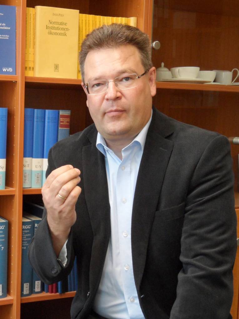 Prof. Dr. Ingo Pies | Hannah Arendt Lectures | Wirtschaft ...